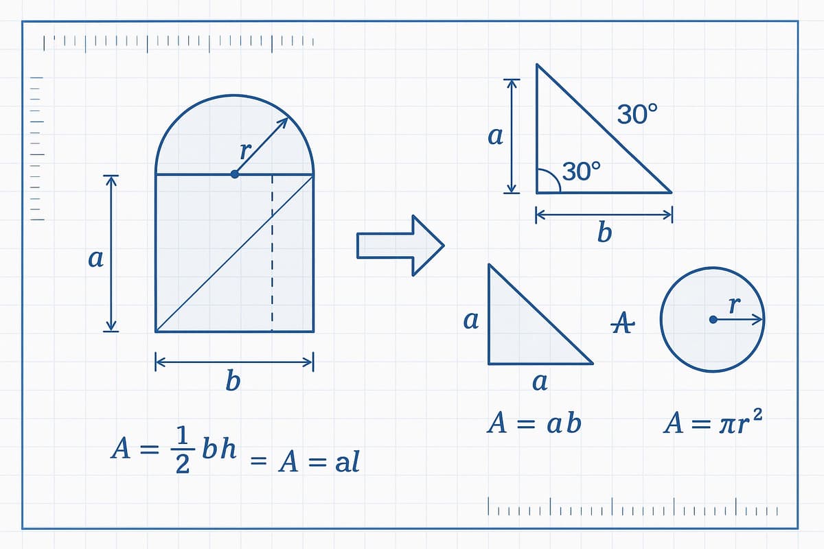 Complex Shape Area Calculation: Formulas & Techniques Guide