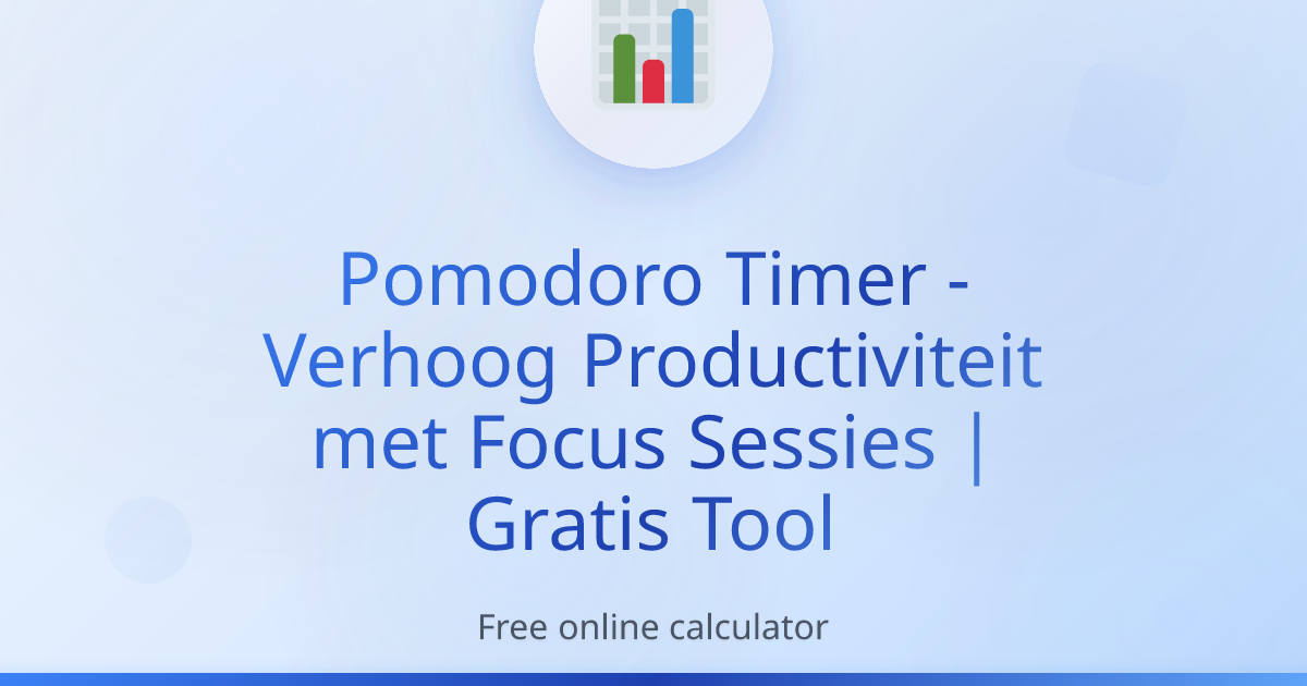 Pomodoro-timer